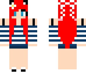 red haired ldshadowlady | Minecraft Skin