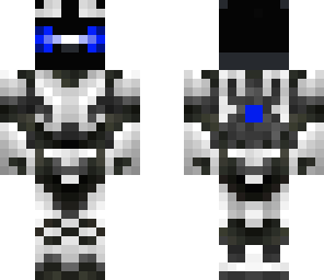 lunar elite custom exoskeleton | Minecraft Skin