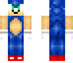 Sonic The Hedgehog | Minecraft Skin