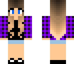 Purple Girl | Minecraft Skin