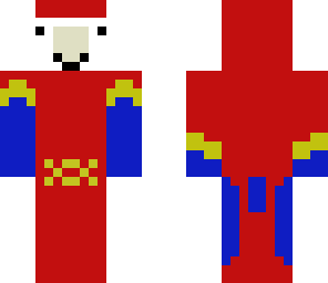 Scarlet Macaw | Minecraft Skin