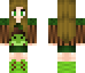 Forest Girl | Minecraft Skin
