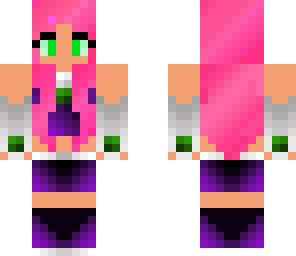 teen titans starfire | Minecraft Skins