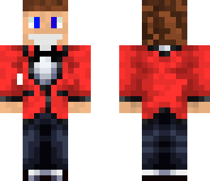 Red Tuxedo | Minecraft Skins