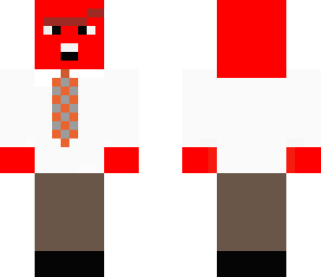 Anger Inside out | Minecraft Skin