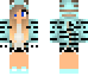 Blue Tiger | Minecraft Skin