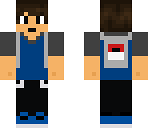 nightwing25G pixelmon with backpack | Minecraft Skin