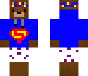 bandana baer | Minecraft Skin