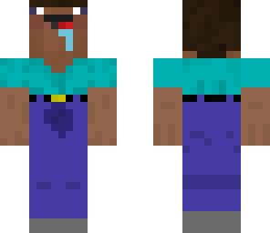 Derpy Drooling Steve | Minecraft Skin