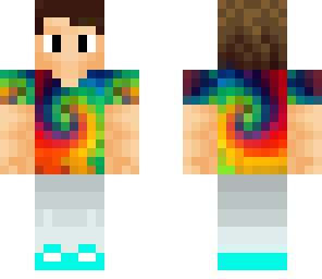tie dye | Minecraft Skin
