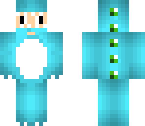 Blue Dinosaur Boy | Minecraft Skin