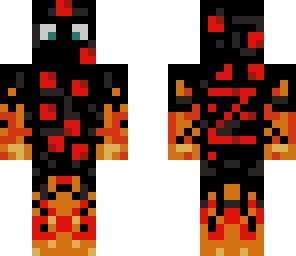 Fire Monster | Minecraft Skin