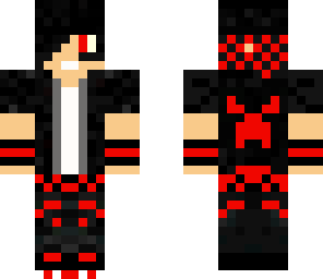 The Red Cool Boy | Minecraft Skin