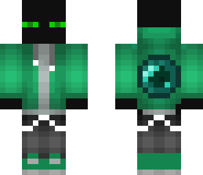 Sombra Negra Bastian | Minecraft Skin