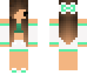 Memo's Cheerleader Skin | Minecraft Skin