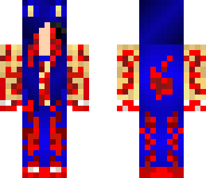 Female Sonic | Minecraft Skins