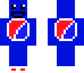 pepsi man | Minecraft Skins