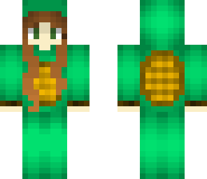 Turtle Girl | Minecraft Skin