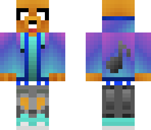 Adventure Time Jake Minecraft Skins