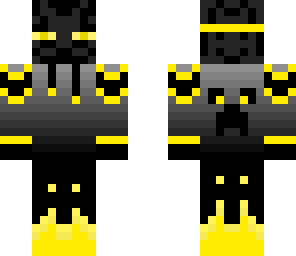 Yellow Enderman | Minecraft Skin