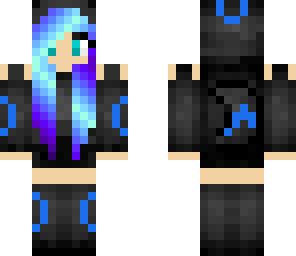 Umbreon diff eye color | Minecraft Skin