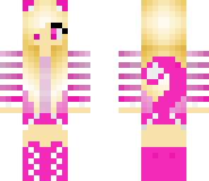 Pink Cat Skin | Minecraft Skin
