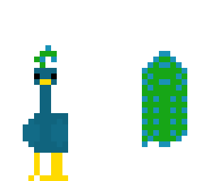 Peacock | Minecraft Skin