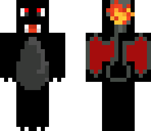 charizard y shiny | Minecraft Skins