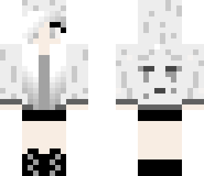 mob girl ghast | Minecraft Skin