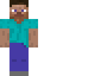 Flat Steve | Minecraft Skin