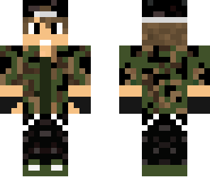military boy | Minecraft Skin
