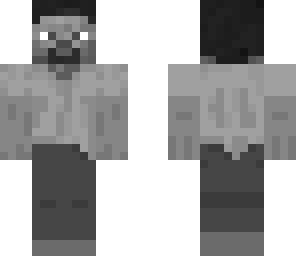 black and white steve | Minecraft Skin