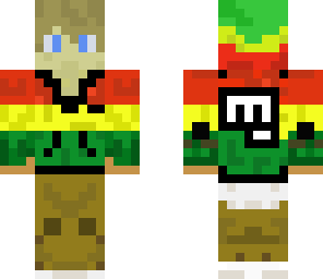 bob marley | Minecraft Skins