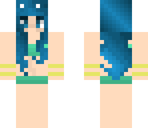 Bathing Suit Papercut | Minecraft Skin