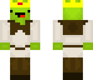 Derpy Shrek King | Minecraft Skin