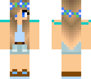 Beach Girl | Minecraft Skin