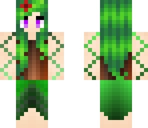 Terraria Inspired Dryad | Minecraft Skin