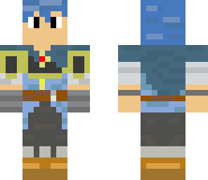 Marth Fire Emblem and Smash Bros | Minecraft Skin