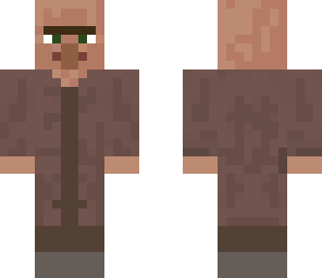Brown villager | Minecraft Skin