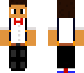 Bow Tie and Suspenders | Minecraft Skin