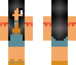 Modern Pocahontas | Minecraft Skin