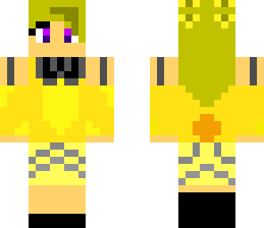 Fixed Human Female Springtrap | Minecraft Skin