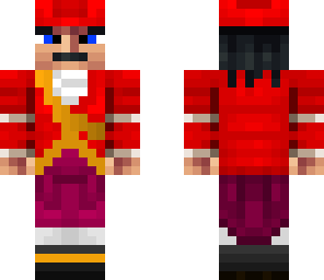 Captain hook | Minecraft Skin