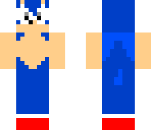 Fire Sonic | Minecraft Skins