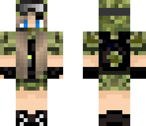 Army Girl | Minecraft Skin