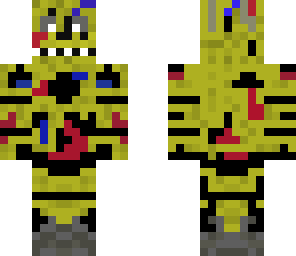 FNAF Springtrap | Minecraft Skin