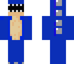 Blue Raptor | Minecraft Skin