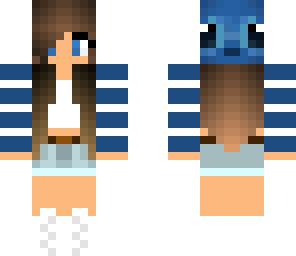 stitch cute girl | Minecraft Skins