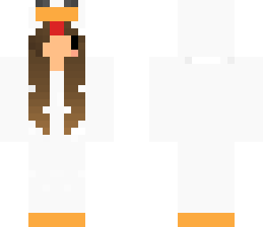Chibi chicken girl | Minecraft Skin