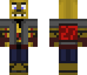 springbonnie fnaf | Minecraft Skins